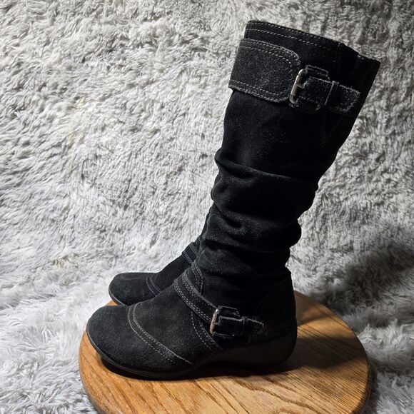 Eurosoft | Shoes | Retro Y2k Eurostep Women Size 75m Leather Abby Knee ...